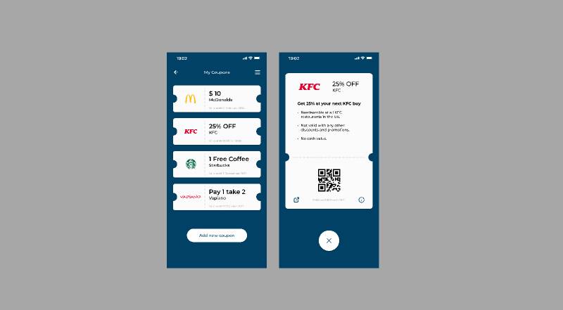 Figma Redeem Coupon Ui kit - Ui4free.com