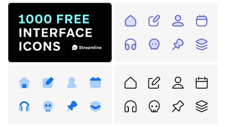 Free Figma Iconset coolicons - Ui4free.com