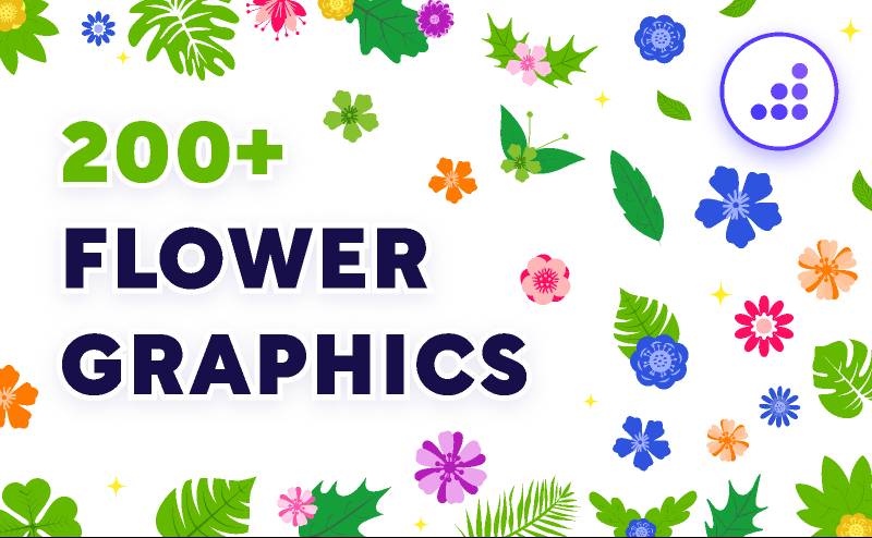 200+ Leaf & Flower Illustrations Figma Template | UI4Free
