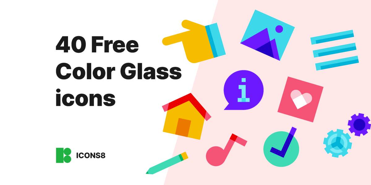 40 Free Color Glass icons Figma Resource | UI4Free