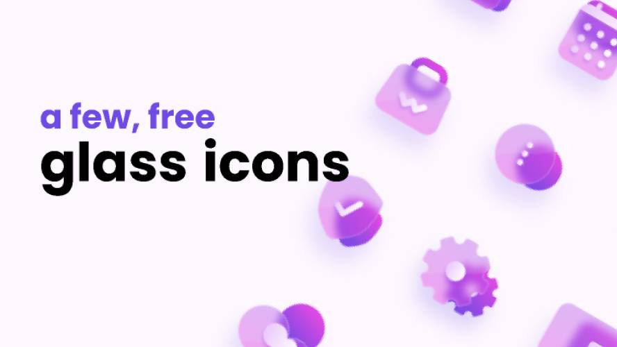 Free 3D Icons Figma Template - Ui4free.com