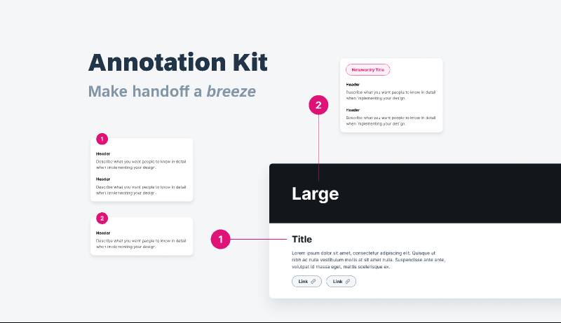 Annotation Kit Figma Ui Kit Ui4free