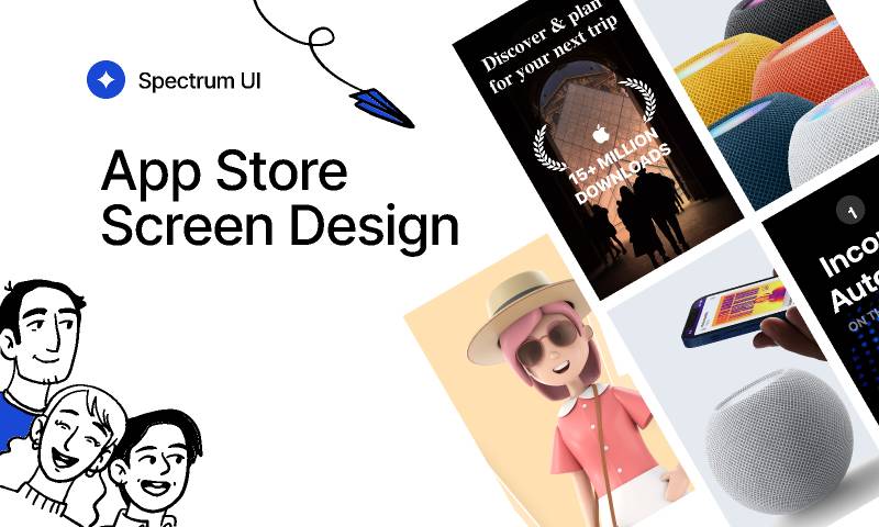 App Store Screens - Community Figma Ui Kit | UI4Free