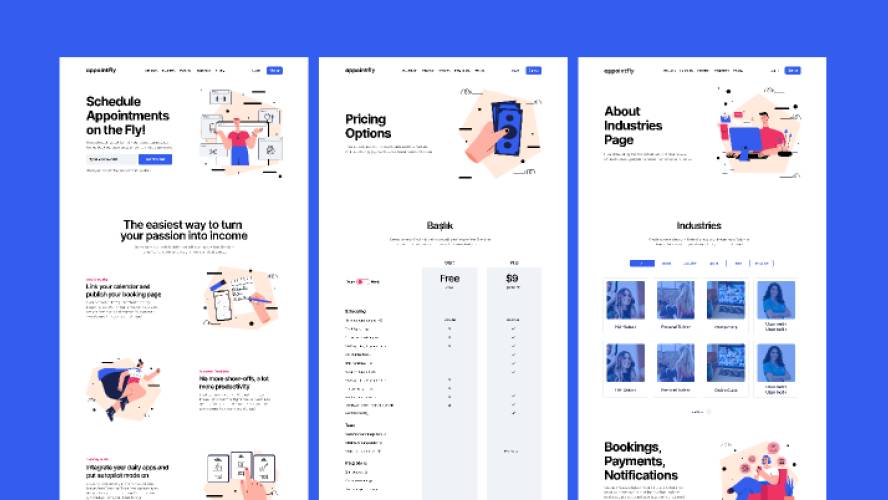 Figma Login Page Template - Ui4free.com