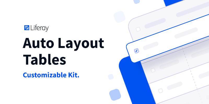 Auto Layout Tables | UI4Free