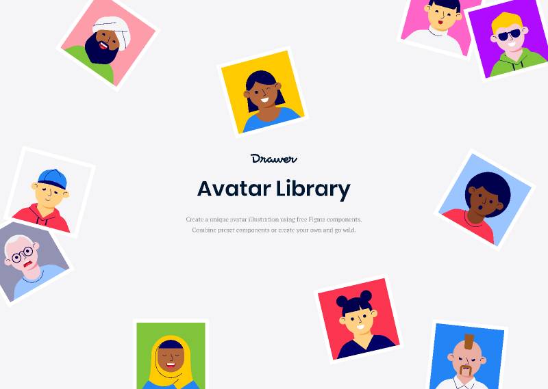 Avatar3 Figma Avatar Library | UI4Free