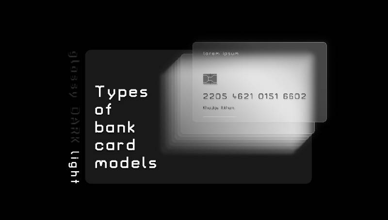 Bank card figma ui kit template | UI4Free