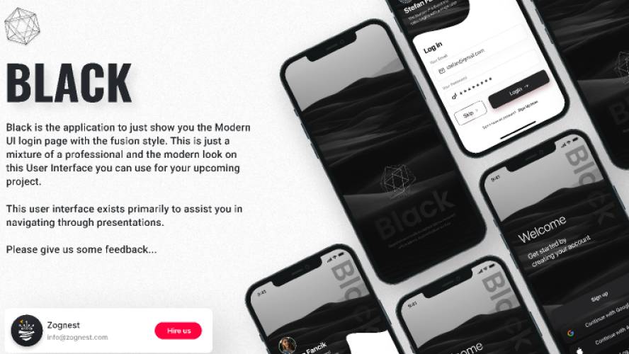 Mobile UI Kit Figma Mobile Template - Ui4free.com
