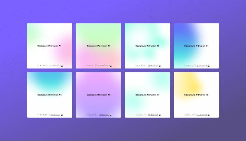 Blurry Background Figma Animation | UI4Free