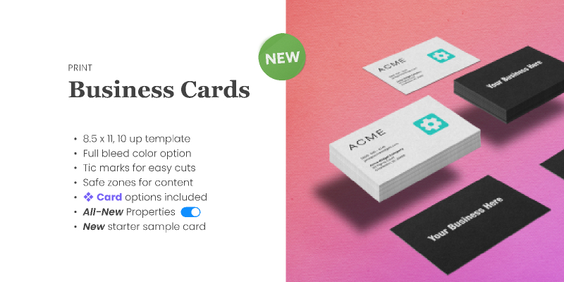 Business Card Template Figma Resource | UI4Free