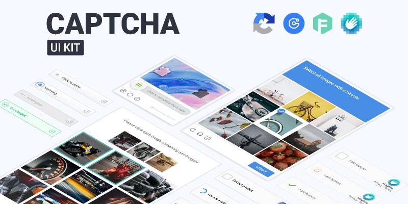 CAPTCHA UI Kit full template | UI4Free