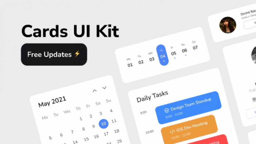 Figma design and brand guidelines template - Ui4free.com