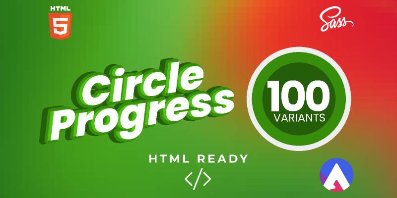 Circle Progress - Figma UI Material | UI4Free