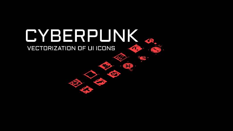 Cyberpunk 2077 Figma Icons | UI4Free