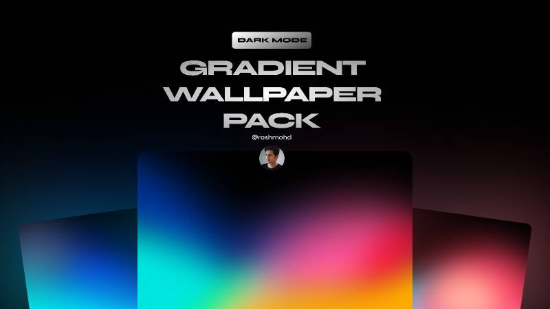 Dark Gradient Wallpaper Pack | UI4Free