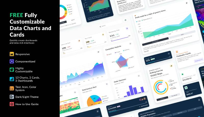 Data Visualization Package | UI4Free
