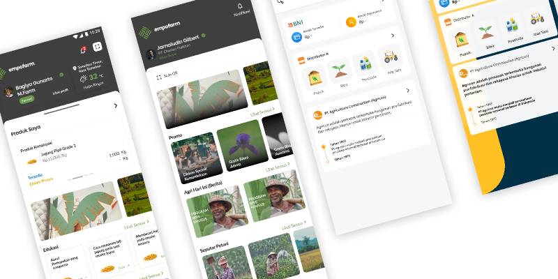 Deni Dwi Arta Portfolio Figma App mobile | UI4Free