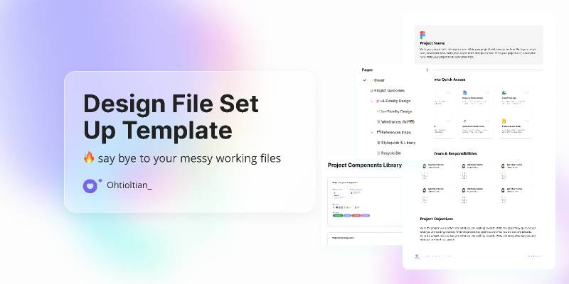 Design File Set Up Template | UI4Free