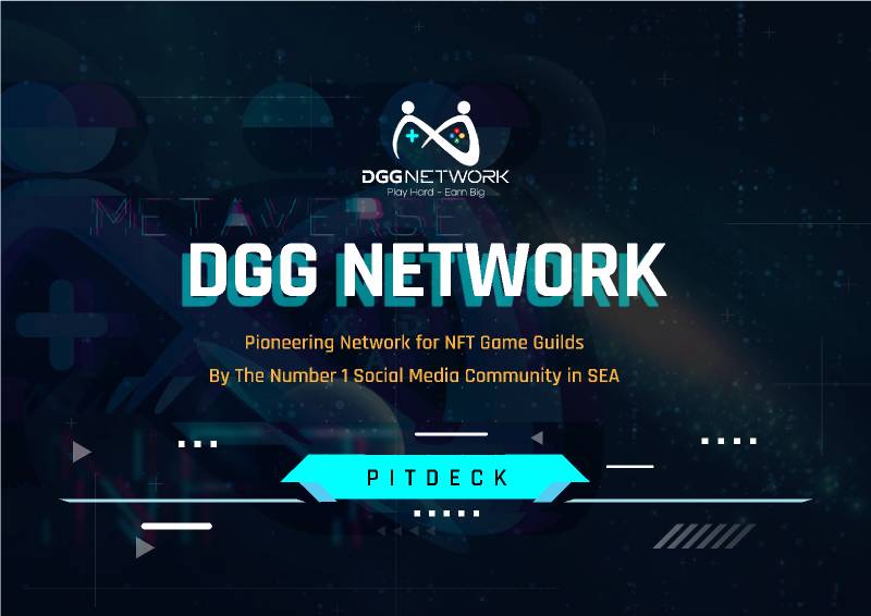 DGG Network Crypto Presentation Free Figma Template | UI4Free