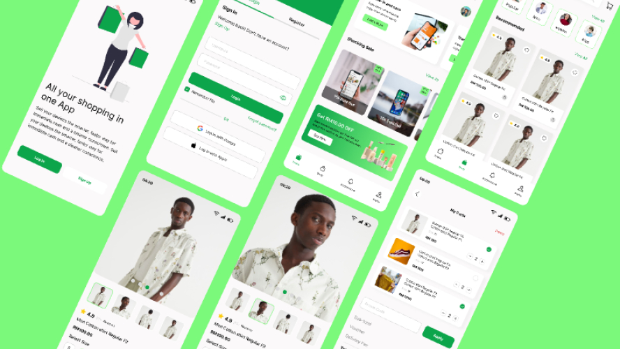 Figma News App Design | UI4Free