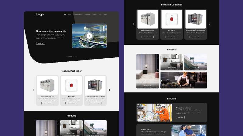 E-Commerce Website Design Figma Template | UI4Free