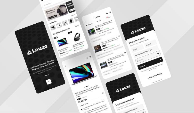 Electronic Accessories Store UI Kit | UI4Free