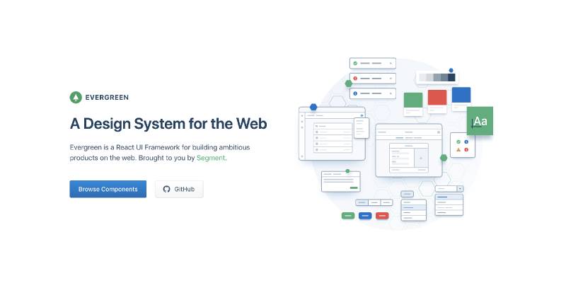 Evergreen Design system | UI4Free