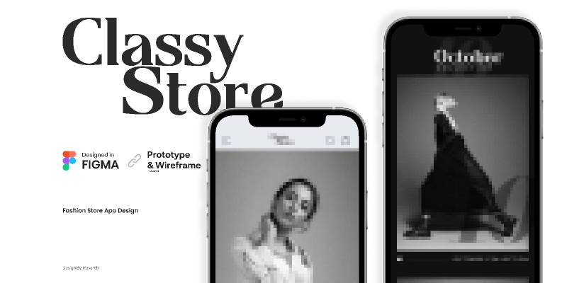 Fashion App Figma Mobile Template | UI4Free