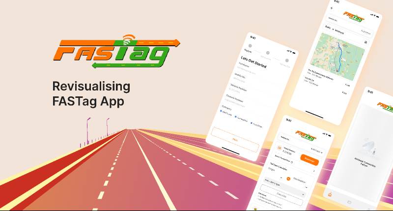 Fastag Revisualize Figma Mobile Template | UI4Free