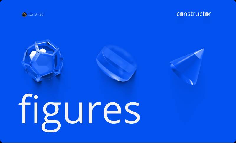Figma - 3D abstract objects with variants of materials | UI4Free