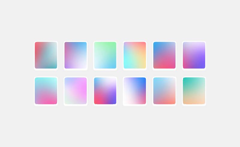 Figma 10+ cool gradients | UI4Free