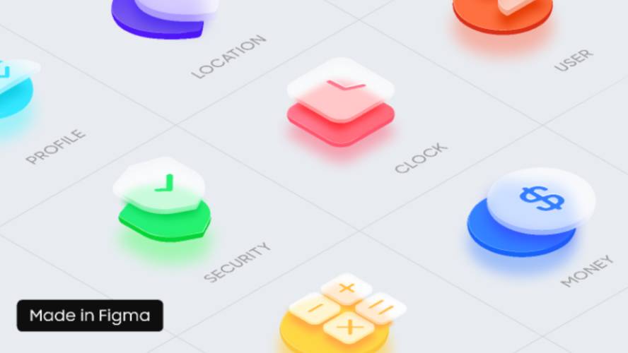 Weather Icons Figma Template - Ui4free.com