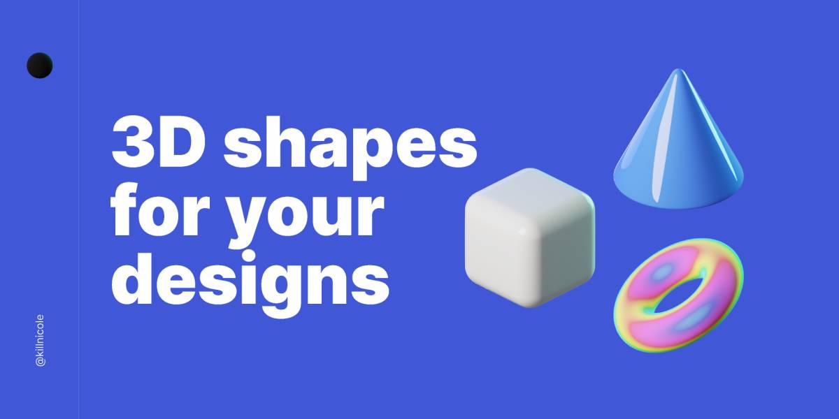 Figma 3D shapes | UI4Free