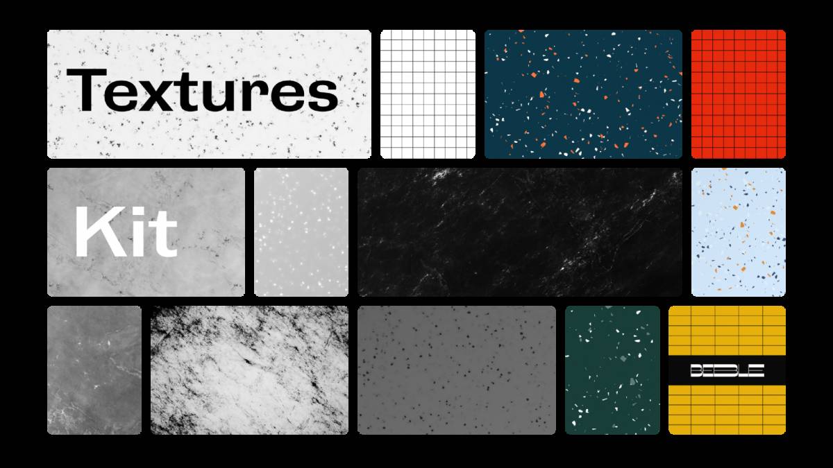 Figma 40+ Textures Kit Free Template | UI4Free