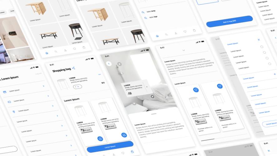 Figma mobile app template free - Ui4free.com