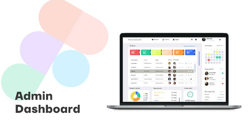 Figma Admin Dasnboard | UI4Free