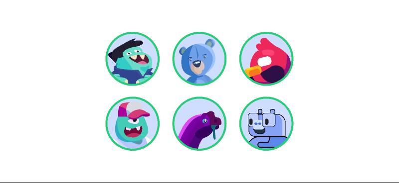 Figma Animal Profile Avatar | UI4Free