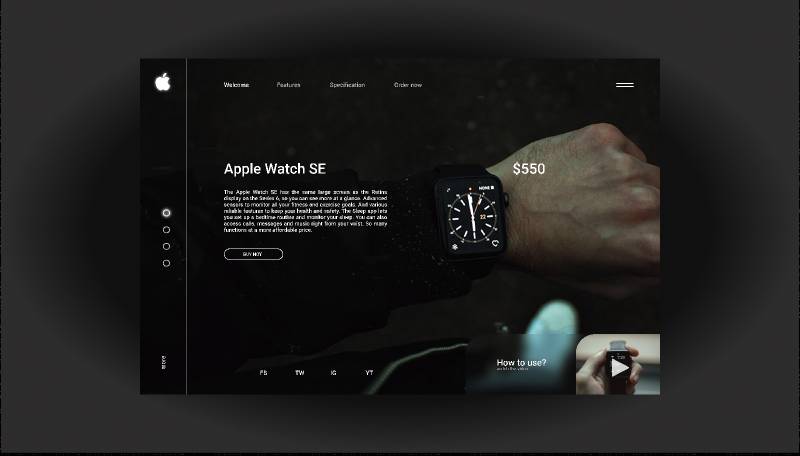 Figma Apple Watch UI | UI4Free