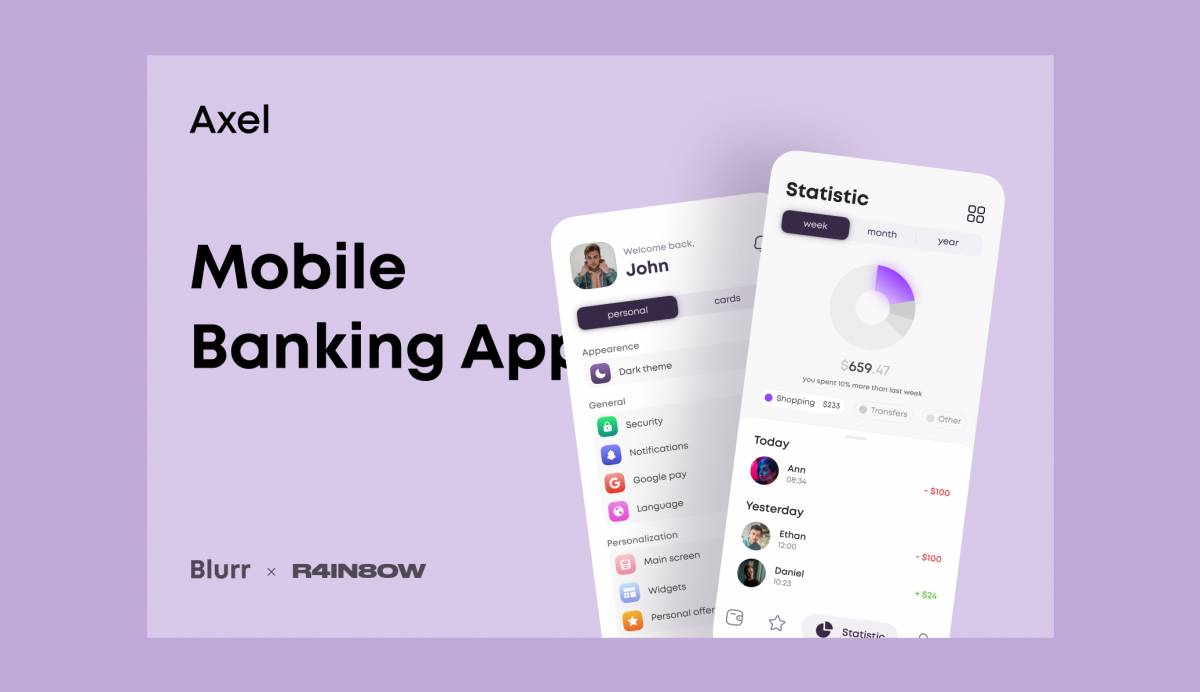 Figma Banking App Free Download | UI4Free