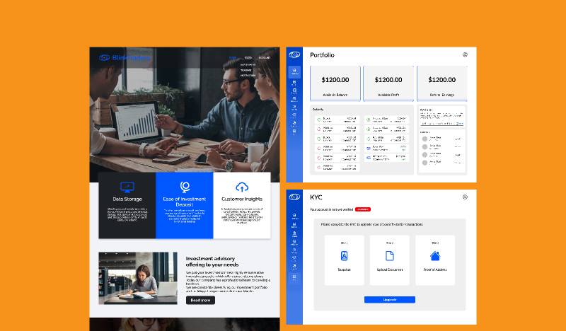 Figma Blink Traders System | UI4Free