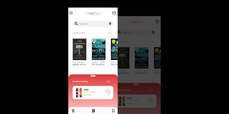 Figma BookClub Book App Template | UI4Free