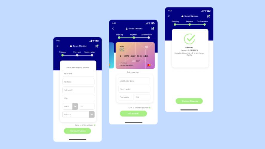 Instant Pay mobile payment app UI design figma template - Ui4free.com Instant Pay mobile payment app UI design figma template - Ui4free.com