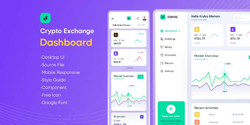Figma Crypto Exchange Blockchain Admin Dashboard UI UX | UI4Free Figma Crypto Exchange Blockchain Admin Dashboard UI UX | UI4Free