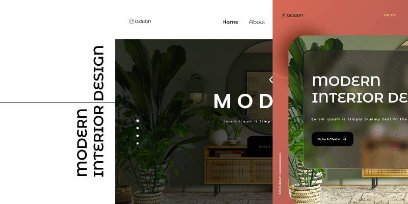 Figma Design Interior Mordern | UI4Free