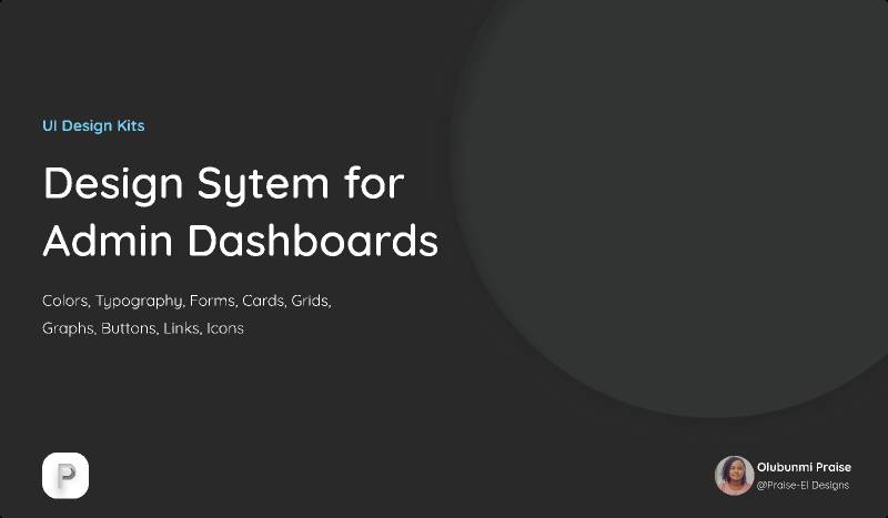 Figma Design System for Admin Dashboard | UI4Free