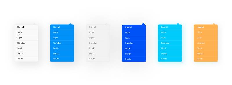 Figma Dropdowns Samples Free Download | UI4Free