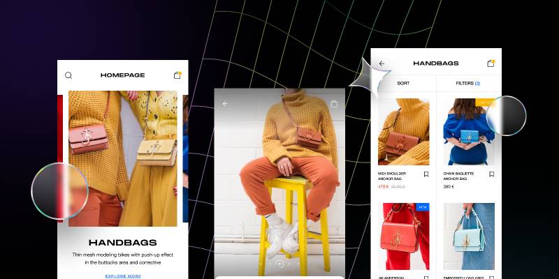 Figma E-commerce Fashion App | UI4Free