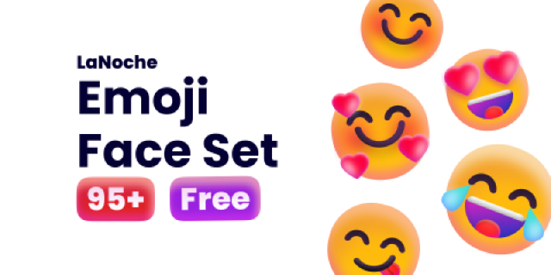 Figma Emoji Face Set Free Download | UI4Free