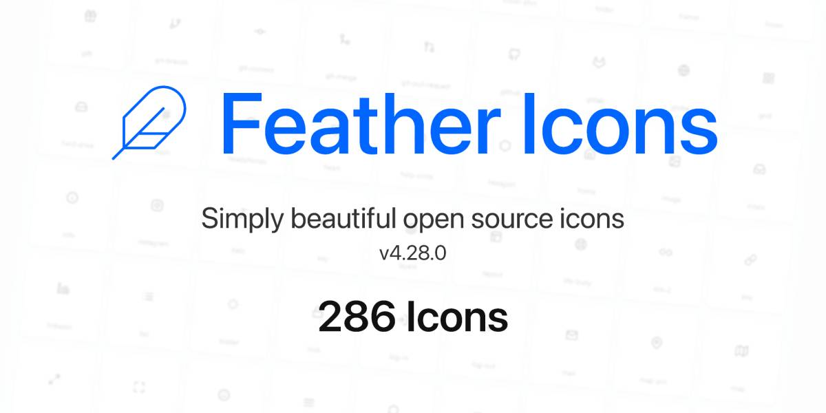 Figma Feather Icons Free download | UI4Free
