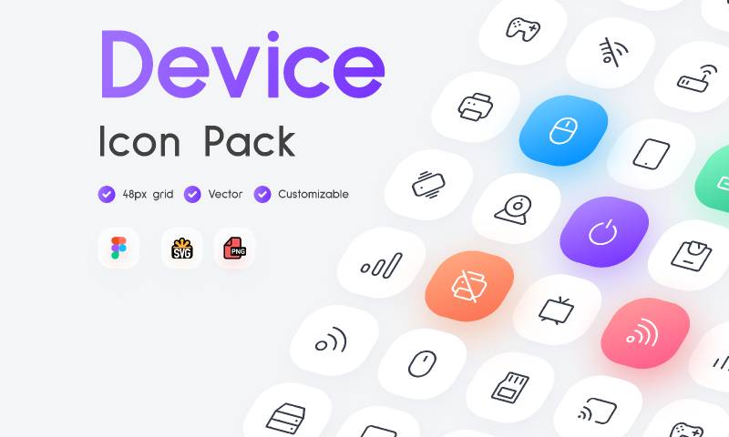 Figma Fee Device Icon Pack | UI4Free